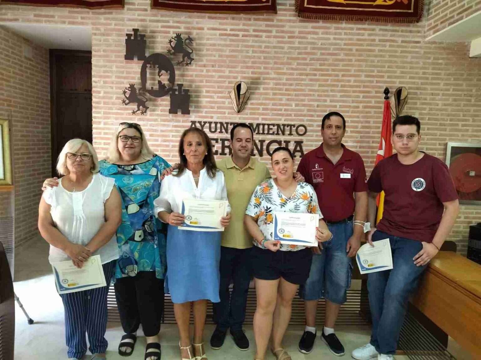 Entregados los primeros diplomas de los cursos homologados Aula Mentor