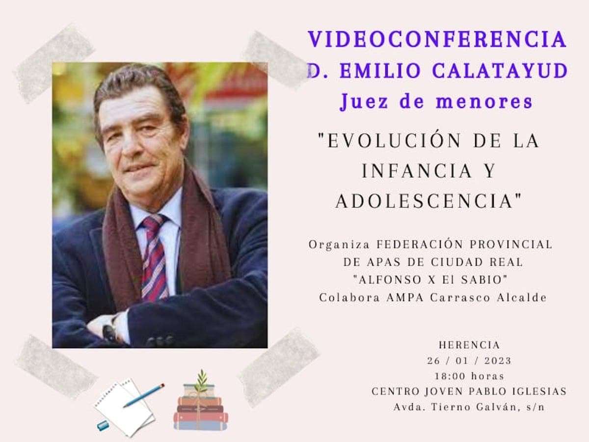 Encuentro con el conocido juez D. Emilio Calatayud