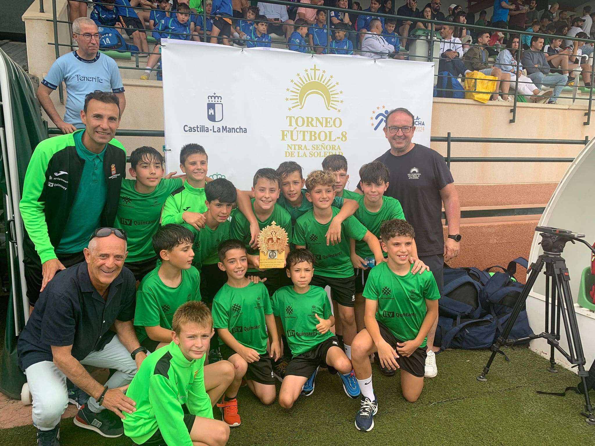 Éxito rotundo en el XII Torneo de Fútbol-8 Ntra. Sra. de la Soledad en ...