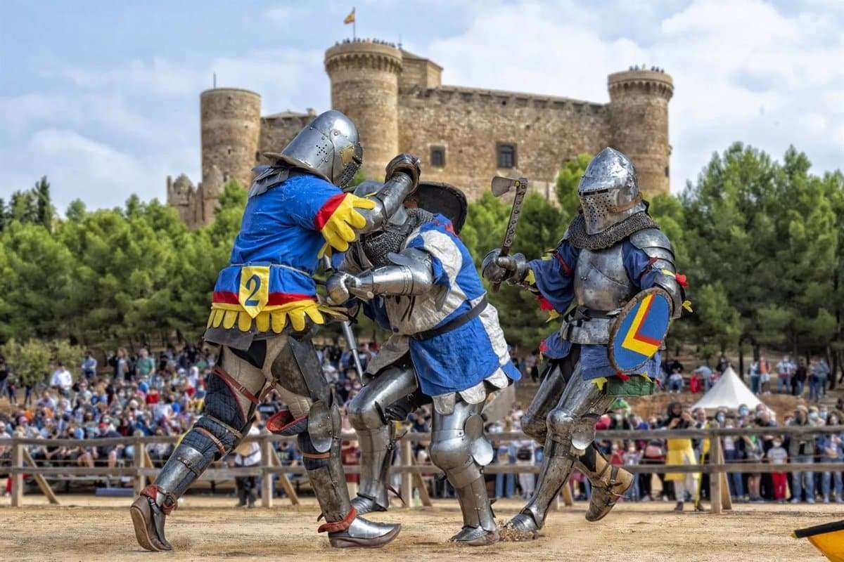 El torneo nacional de combate medieval regresa este fin de semana al castillo de Belmonte con ...