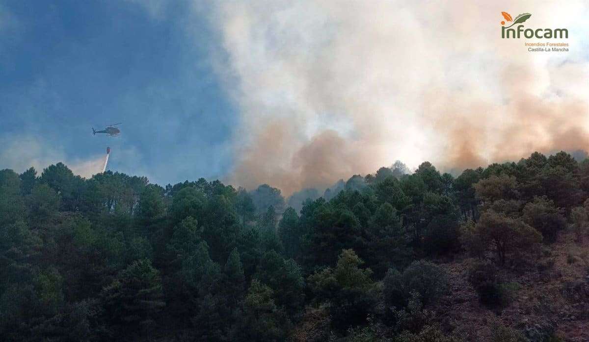 Fuego Sofocado en Cortijo de Tortas, Paterna del Madera, Gracias a ...